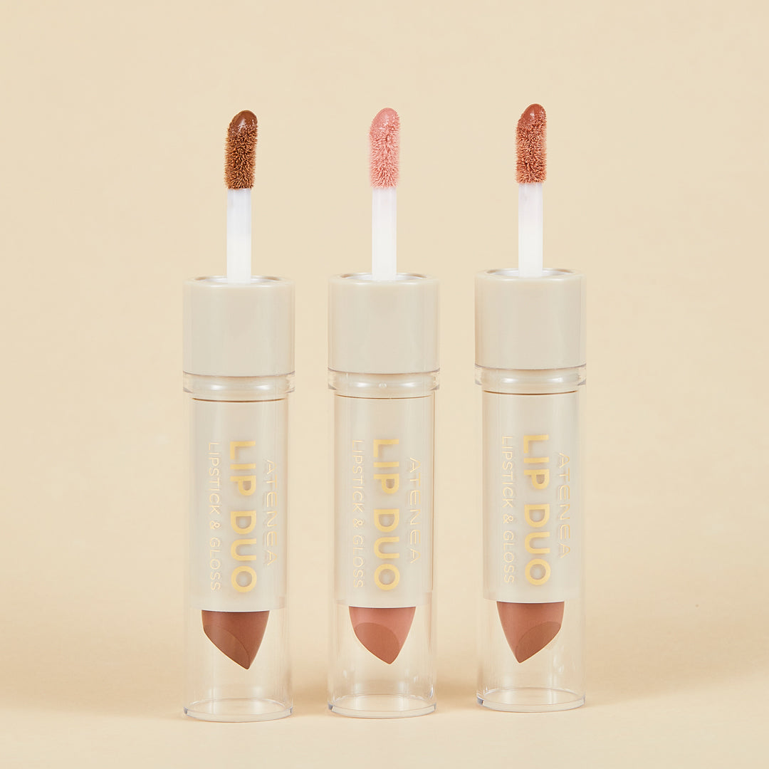 LIP DUO LIPSTICK Y GLOSS COLLECTION – Atenea profesional